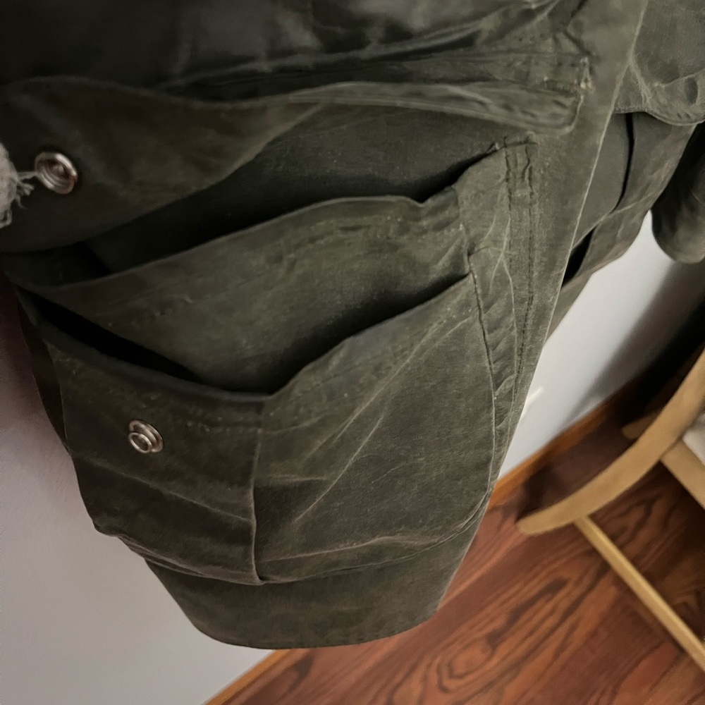 Vintage Tin Cloth Waxed Filson Hunter Field Jacket Si… - Gem